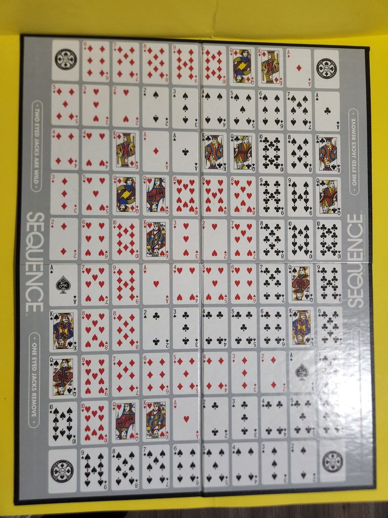 1994 Jax LTD., Inc Game of Sequence, an Exciting Game of Strategy, Made in the USA and HK free ...