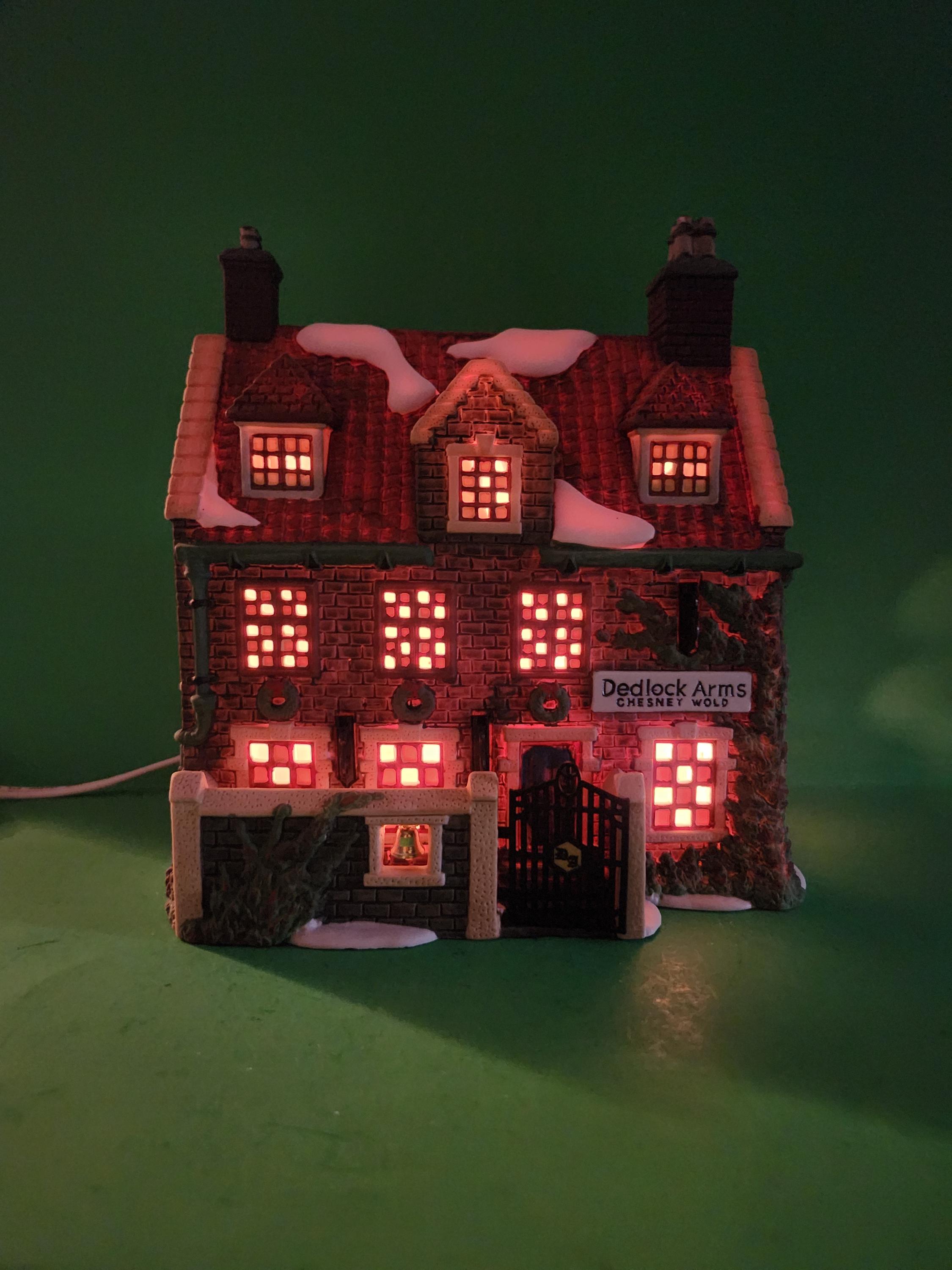 Department 56 Dickens' Village Series "dedlock Arms", 3rd Edition, 1994 ...