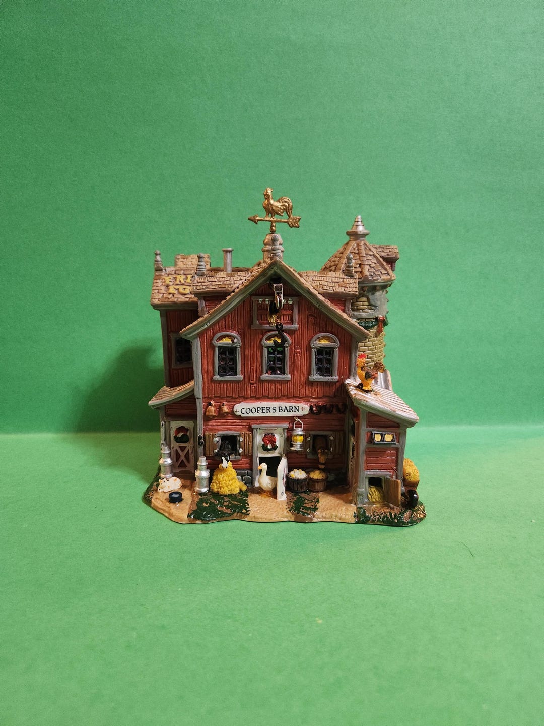 Lemax Village Collection Cooper's Barn Menards Exclusive, 2004 **free ...