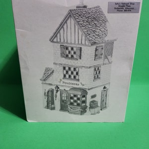 Department 56 Dickens' Village Series "poulterer, 1988, Made in Taiwan ...