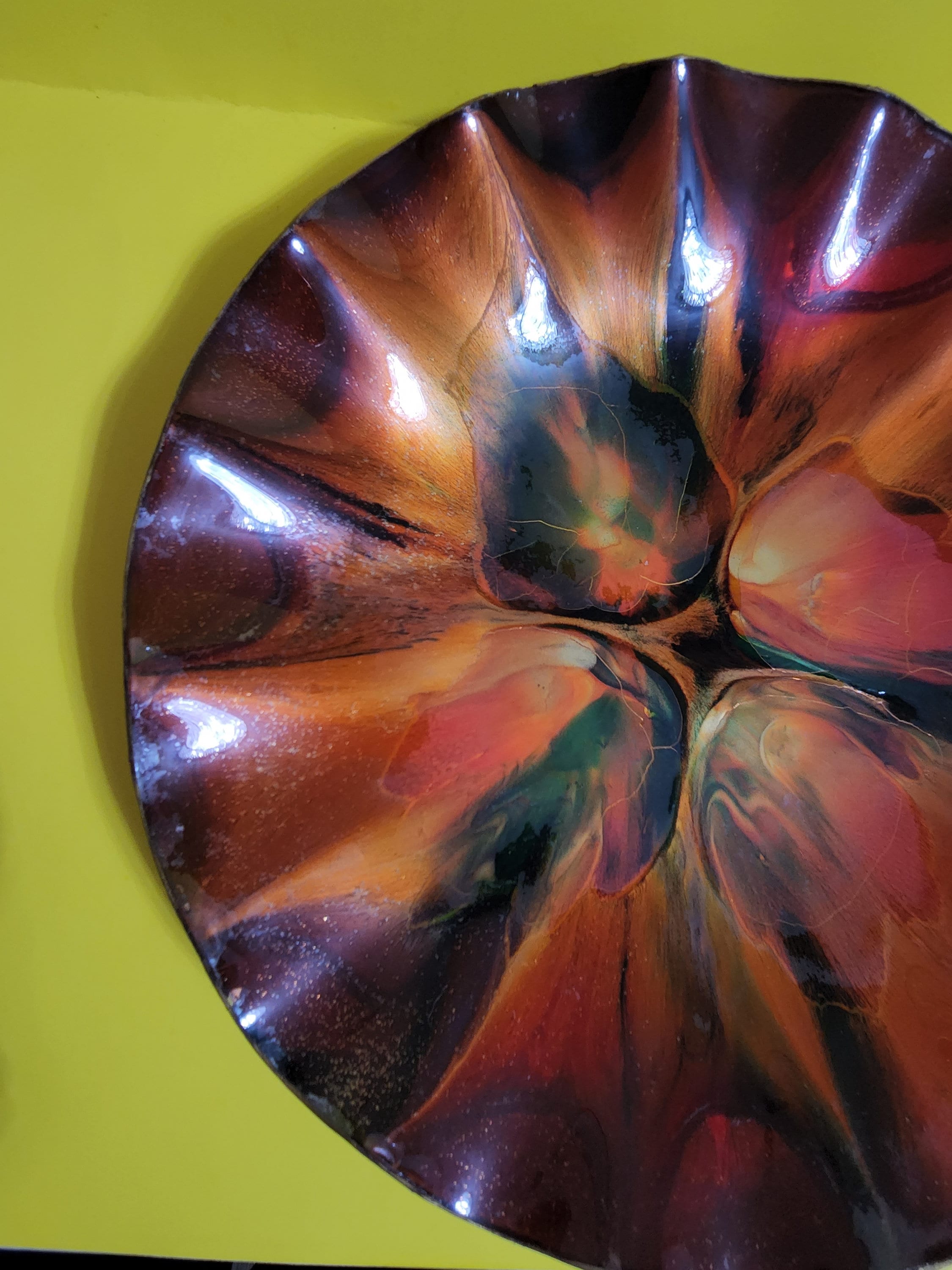 Seetusee Glassware by Mayfair Red and Gold Genuine Leather - Etsy