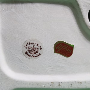 Hand Painted Lefton China Lighted Village School for a Christmas ...