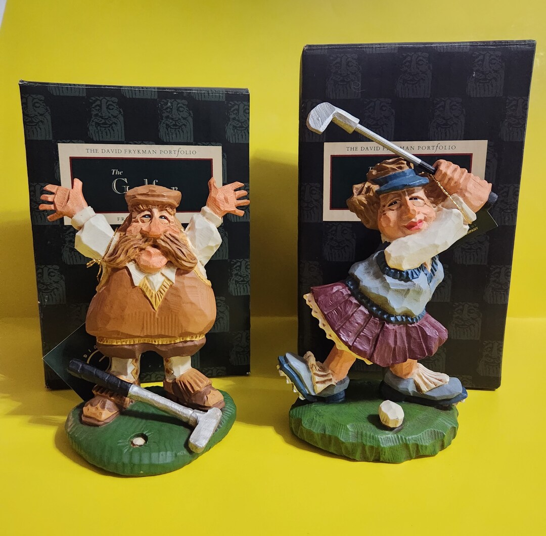 Studio G! Male or Female the Golfer Figurines, David Frykman Portfolio ...