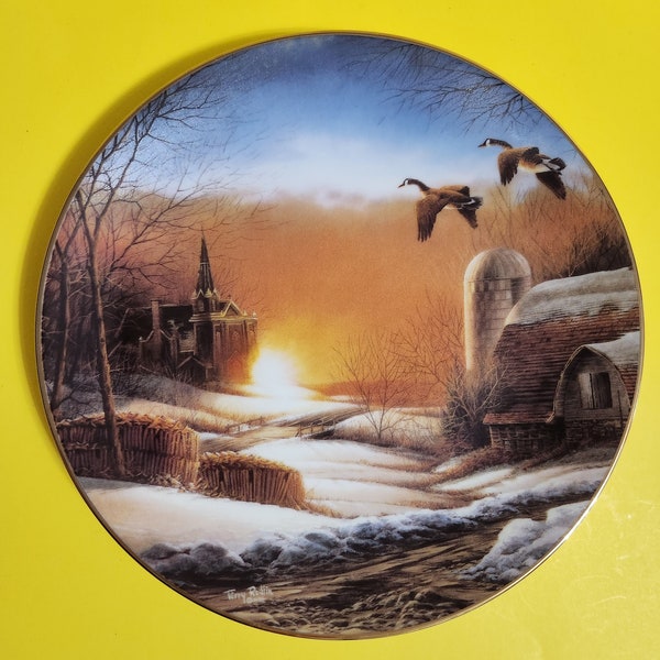 Terry Redlin Plate - Etsy
