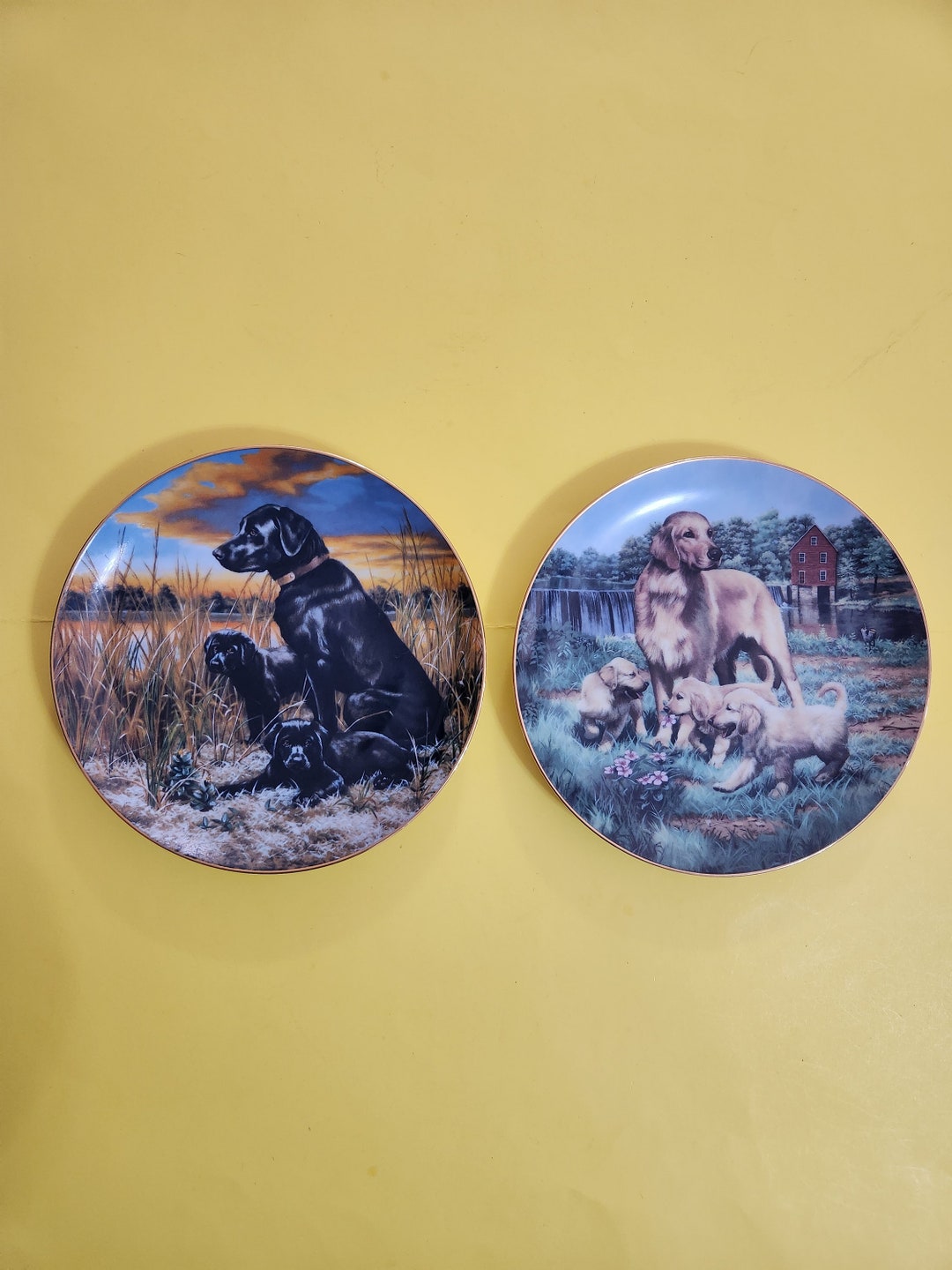 Various Classic Sporting Dogs Plates by Bob Christie, the Hamilton ...
