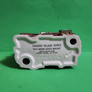 Limited Edition Department 56 Dickens' Village Series "ruth Marion ...