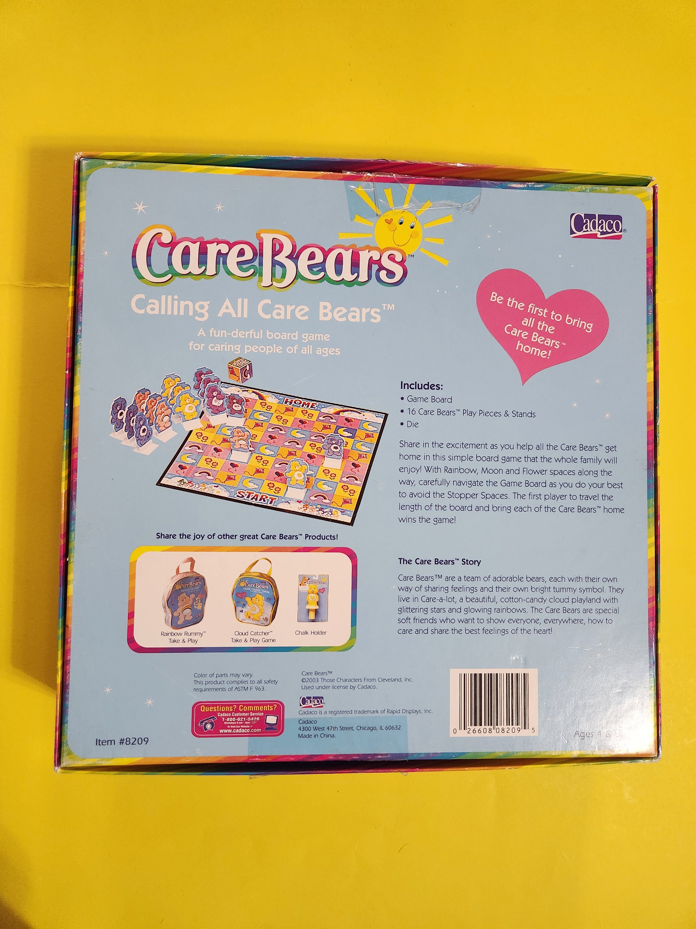 2003 Cadaco Carebears Board Game, 100% Complete free Shipping - Etsy