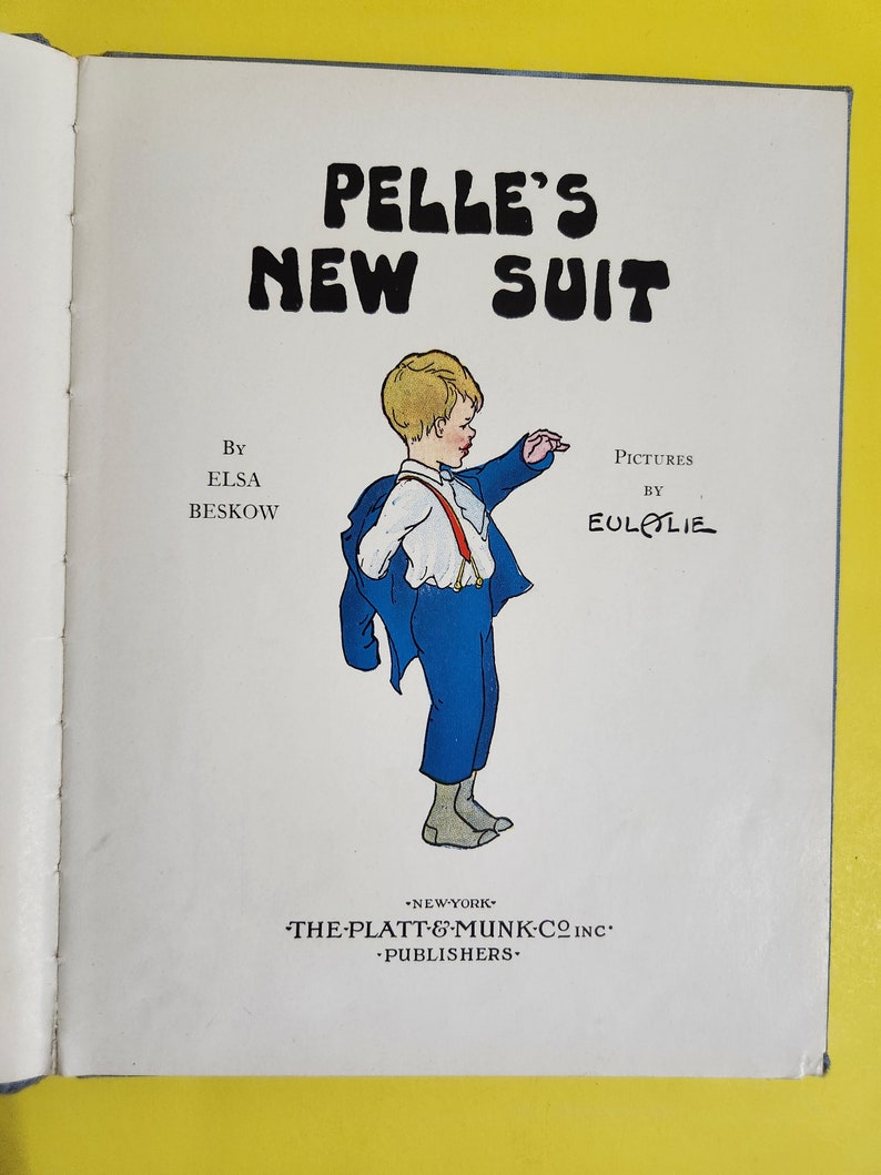 Pelle's New Suit Book From the Platt and Munk Co. Inc. - Etsy