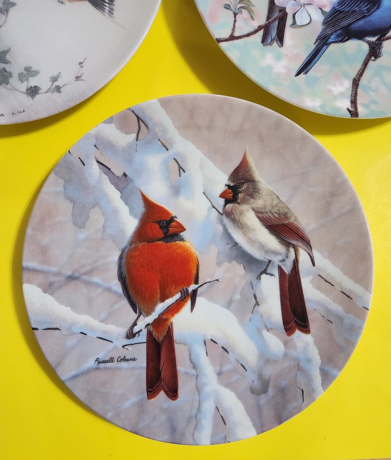 Various Bird Plates by Artists Lena Liu and Russell Cobane free ...