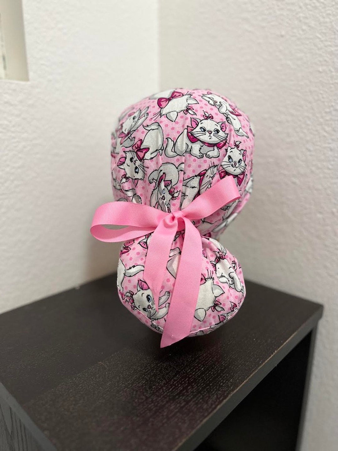 Cat Ponytail Scrub Surgical Cap - Etsy
