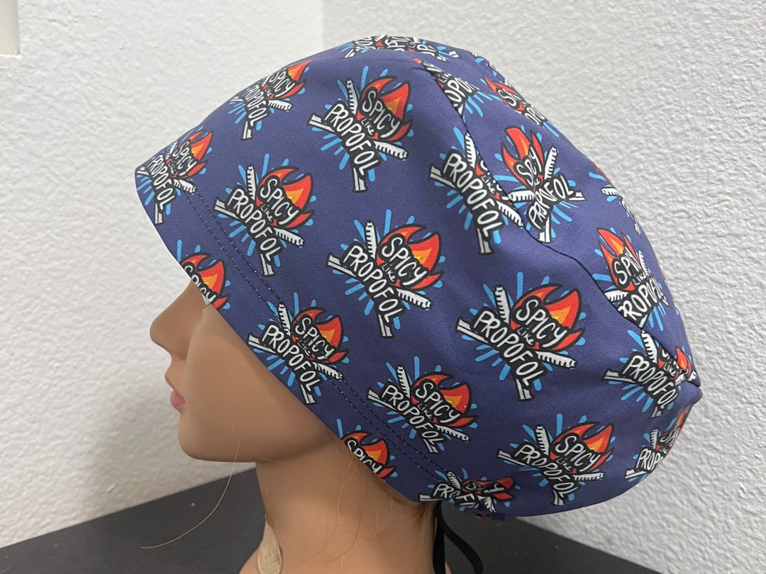 Spicy Propofol Euro Surgical Scrub Cap Nurse Cap Doctor Cap Tech Cap - Etsy