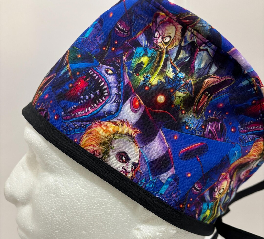 Movie Surgical Scrub Cap Pixie Unisex - Etsy
