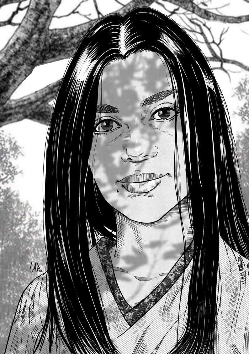 Digital Portrait Anime and Manga Style, Special Gift for Anniversary ...