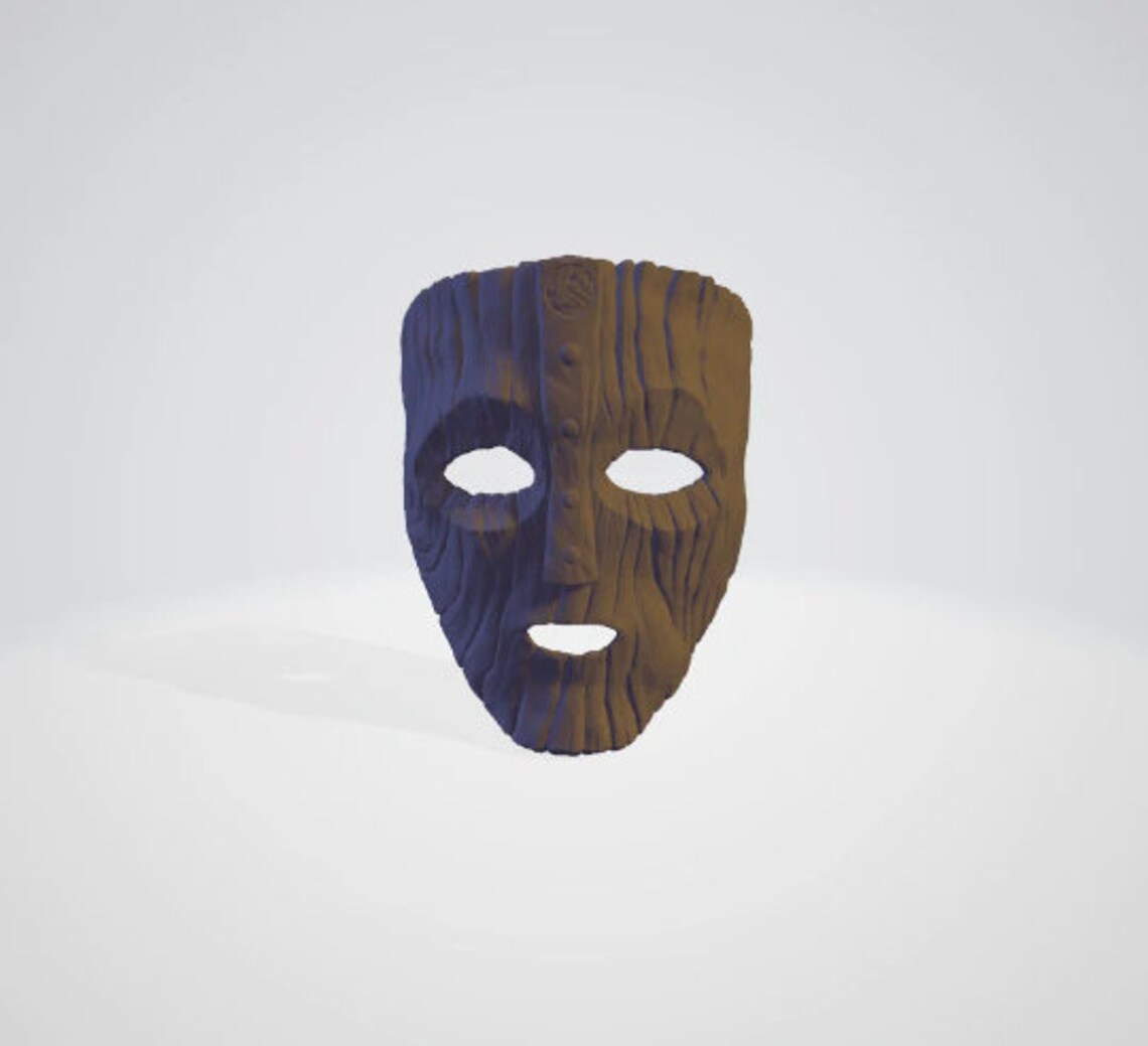 Mask of Loki - 3D Model - STL File for 3D Printers - Etsy