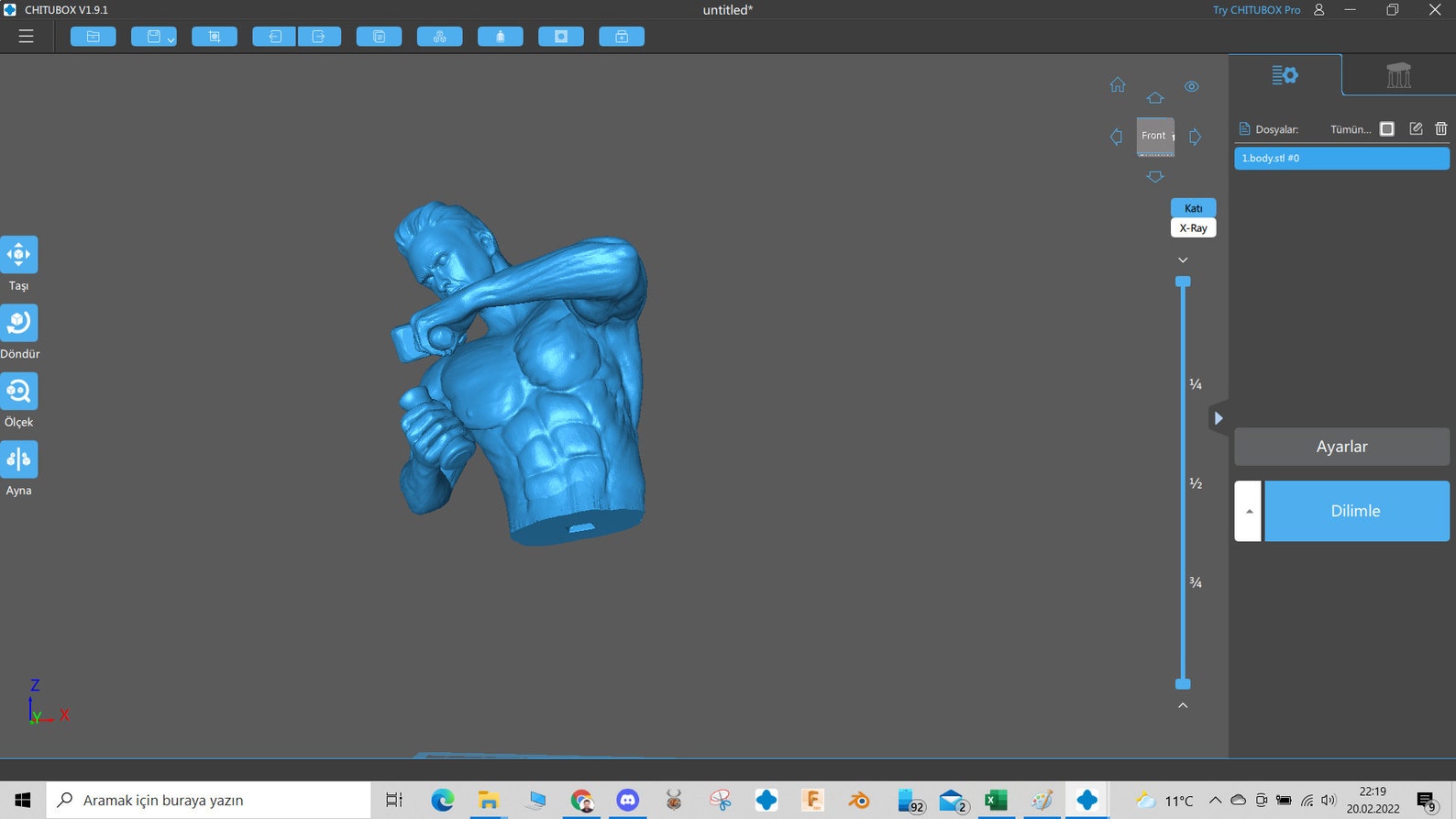 3D Man Body Self Sculpt STL Files for 3D Print - Etsy Finland