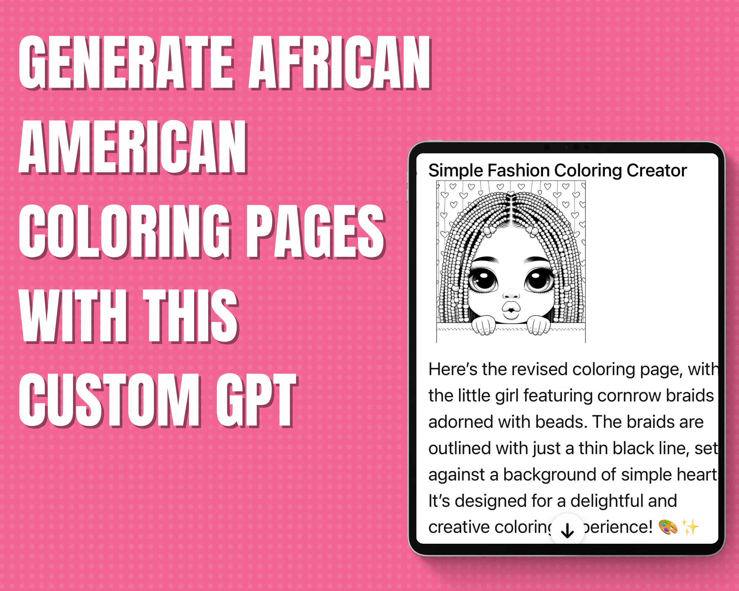 Coloring Page Custom GPT I Upload PNG to Create Coloring Page I Custom ...