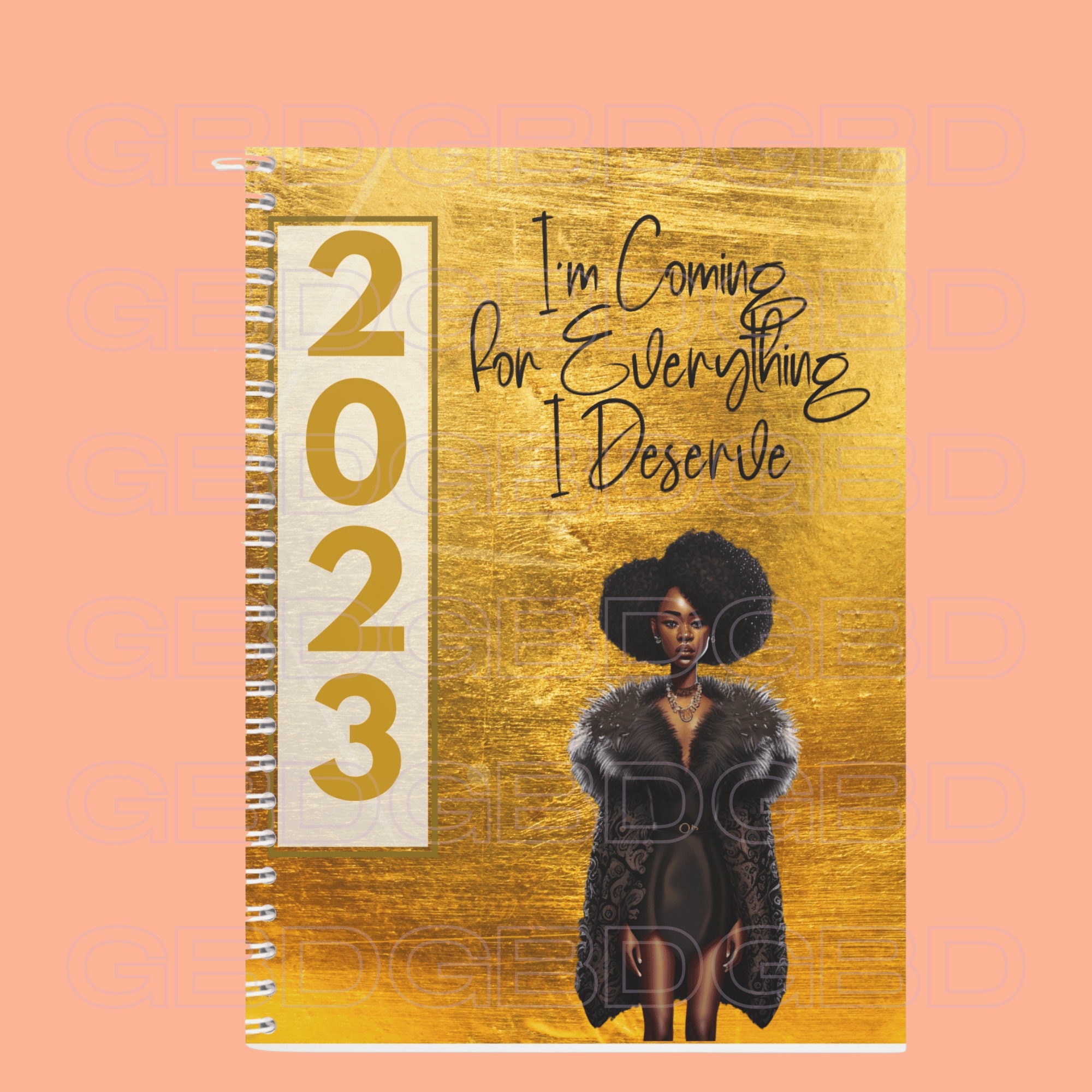 New Year Journal Cover, 2023 Planner, Journal Cover, Sublimation ...