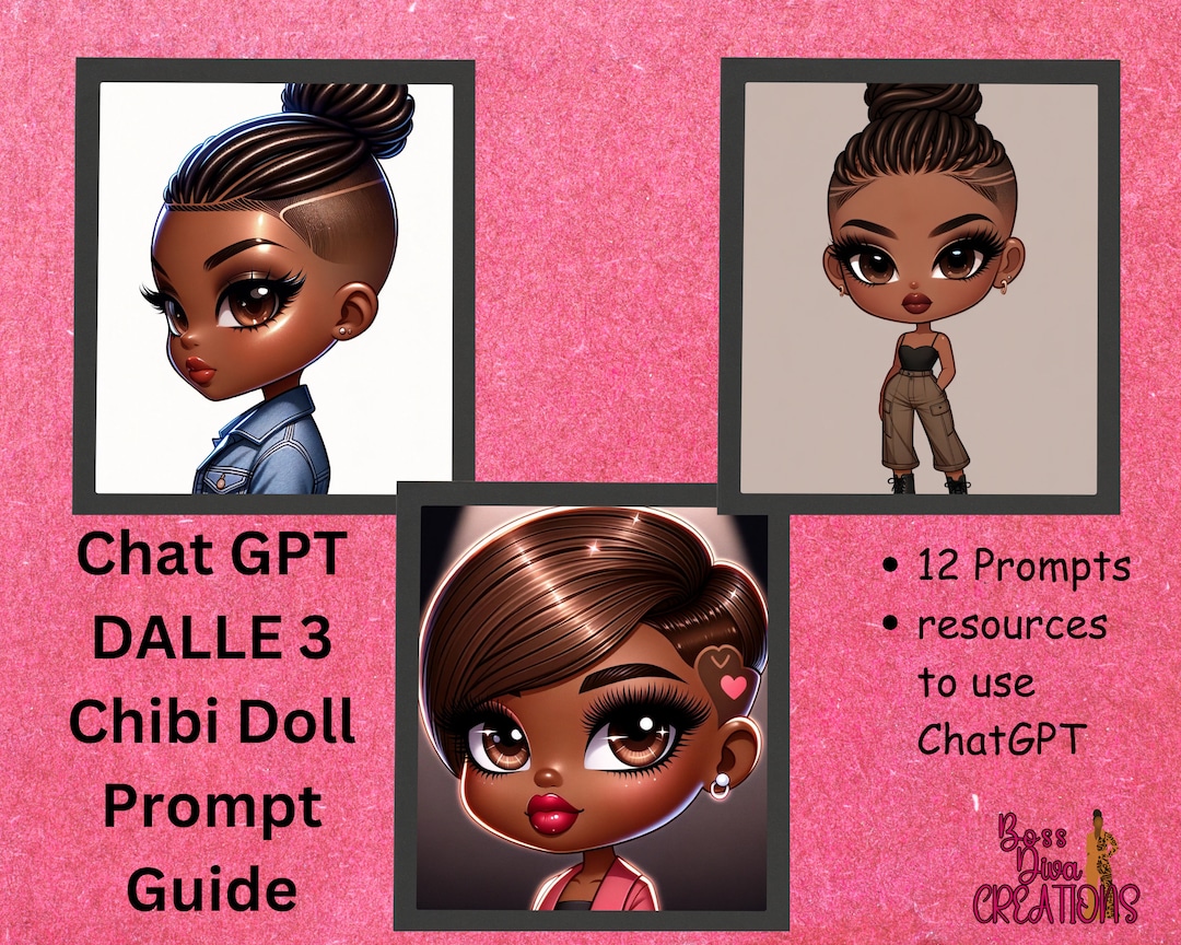 CHIBI CUTIES CHATGPT4 Dall-e 3 Prompt Guide I Ai Prompting I Chatgpt ...