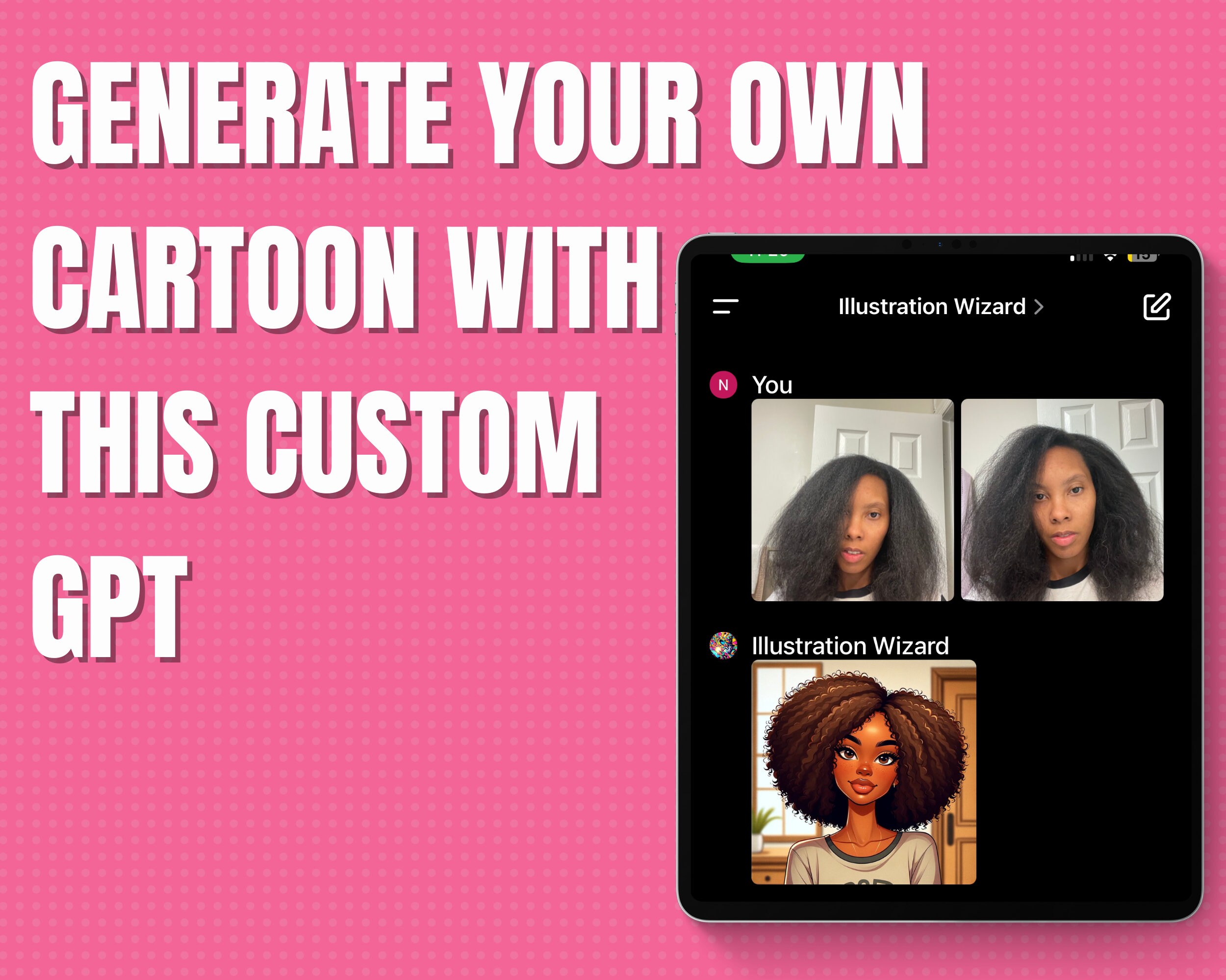 Custom GPT I Upload PNG to Cartoon Image I Custom GPT Access I Chatgpt ...