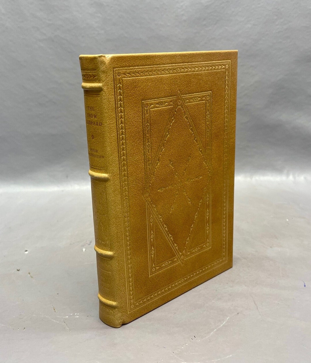 Franklin Library: the Snow Leopard by Peter Matthiessen. Leather Book ...