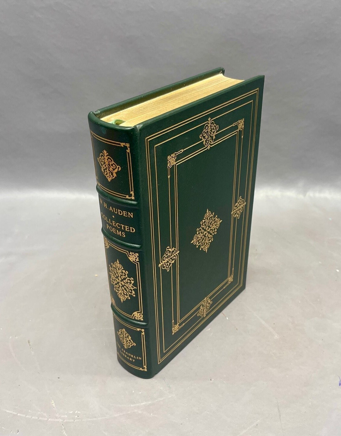 The Franklin Library the Collected Poems of W. H. Auden. Leather Book ...