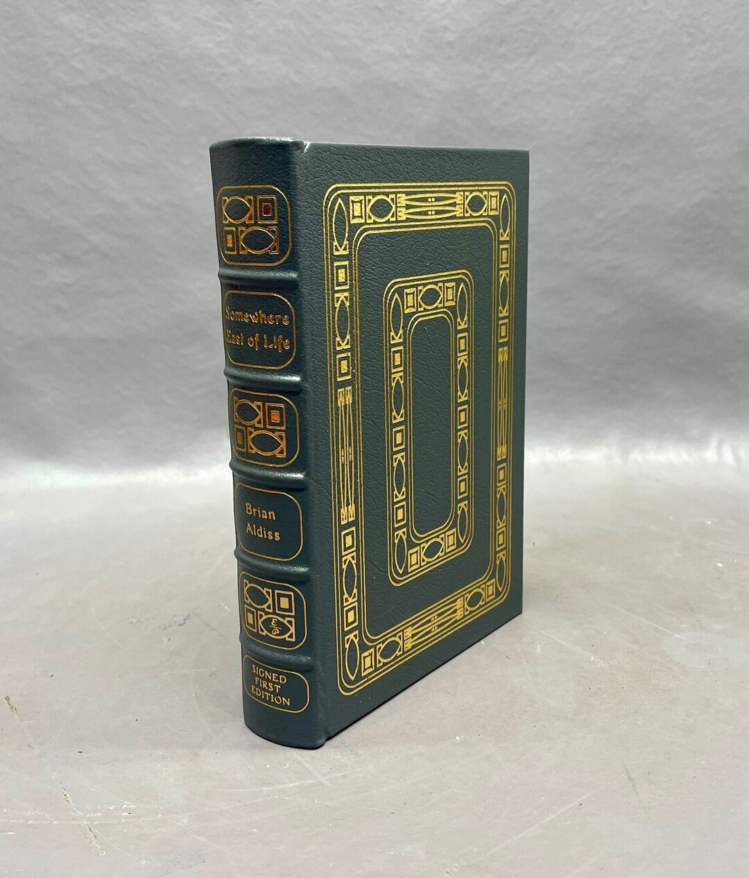 Easton Press. Somewhere East of Life by Brian Aldiss Author Signed 1st ...