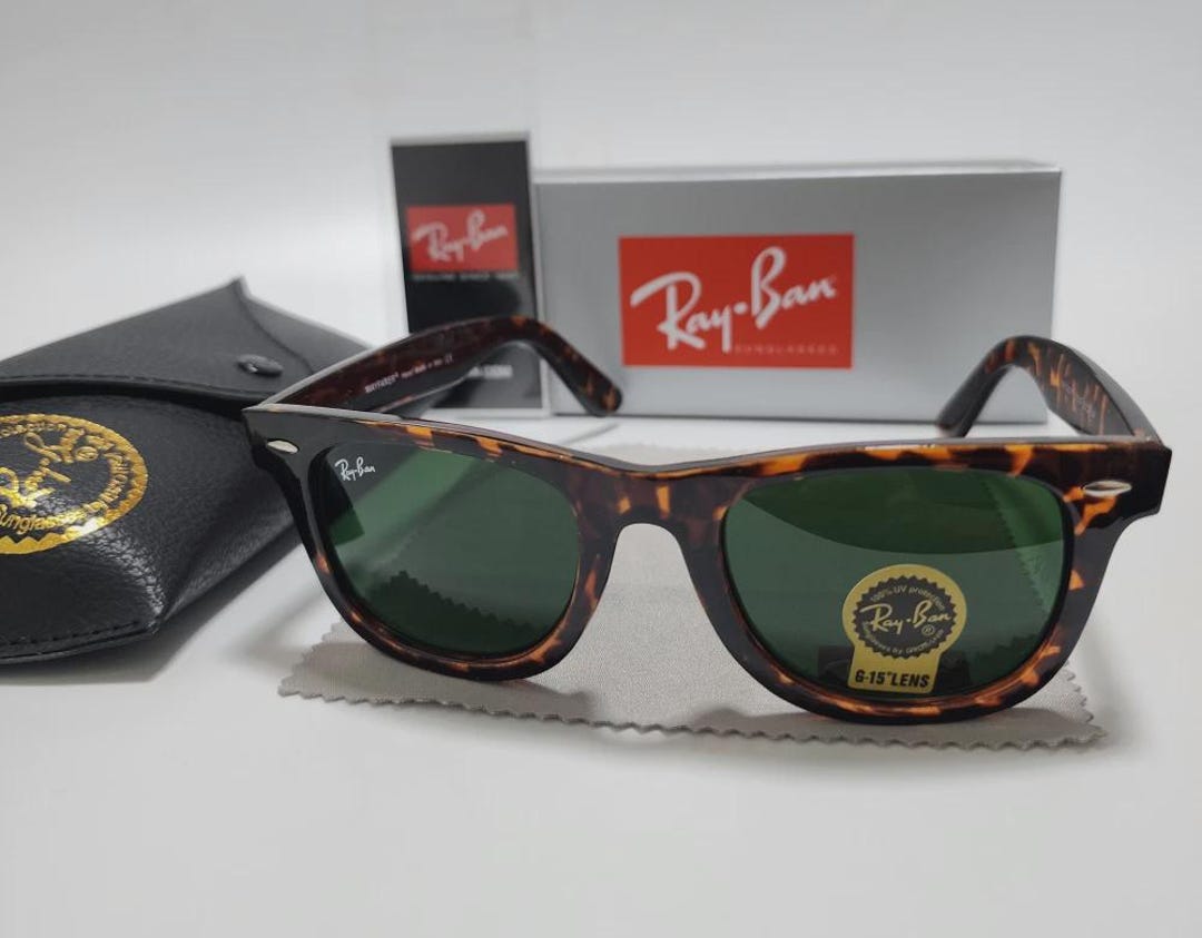 SG2605 Ray-ban RB2140 Wayfarer Sunglasses Tortoise Brown Frame 50mm ...