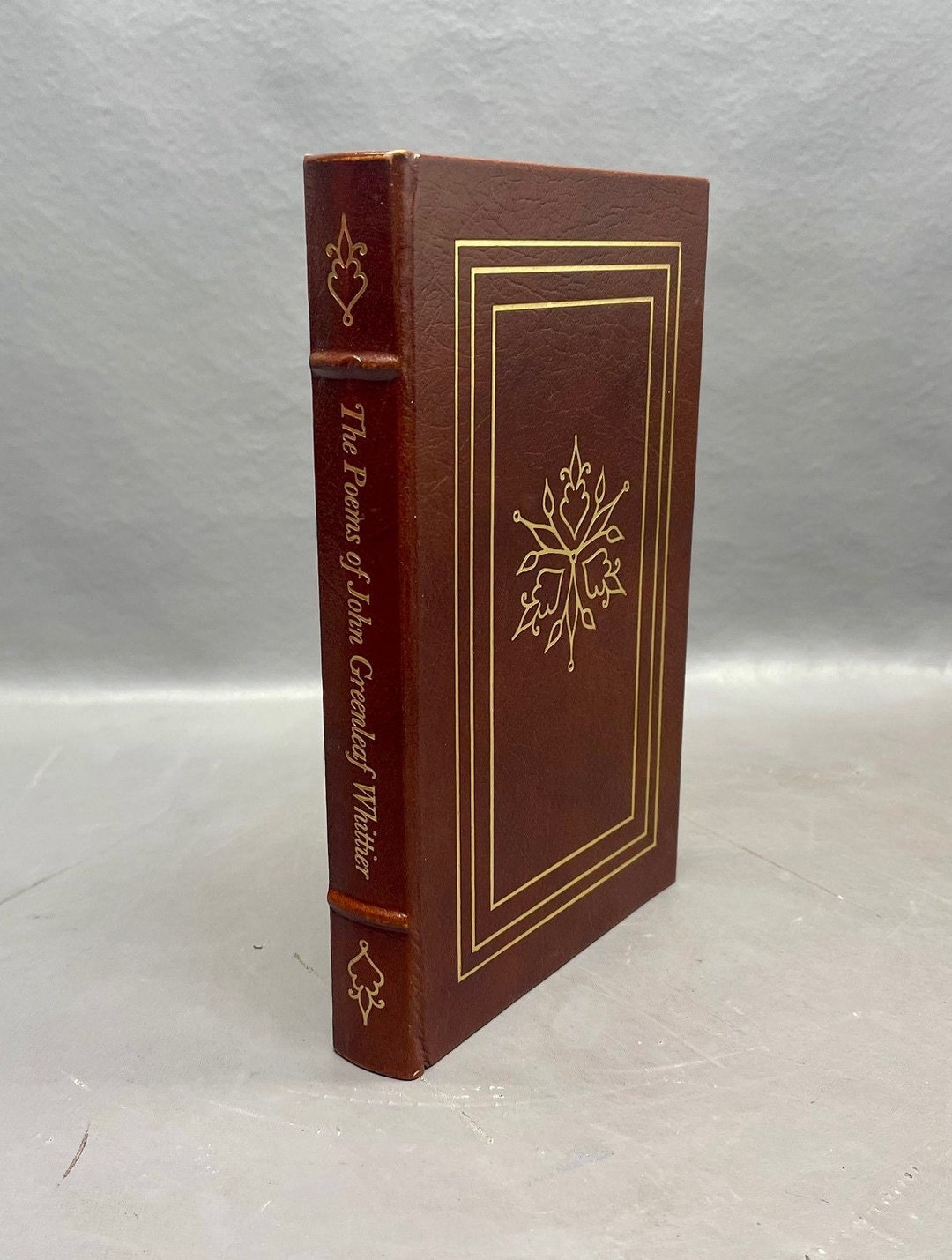 Easton Press the Poems of John Greenleaf Whittier. Leather Book. - Etsy