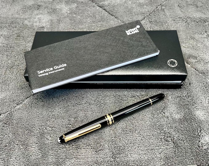 New Mont Blanc Meisterstuck Luxury Rollerball Ballpoint Pen #164. New ...