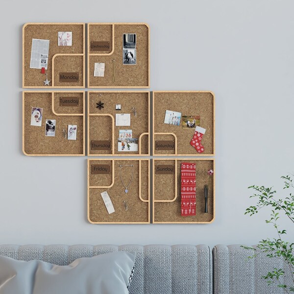 Framed Cork Board - Etsy