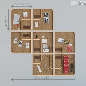 Personalized Large Pin Board, Classroom Cork Wall Panel, Cork Notice ...