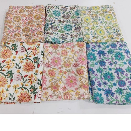 Cotton Hand Block Jaipur Print Summer Casual Loose Fit Mini - Etsy