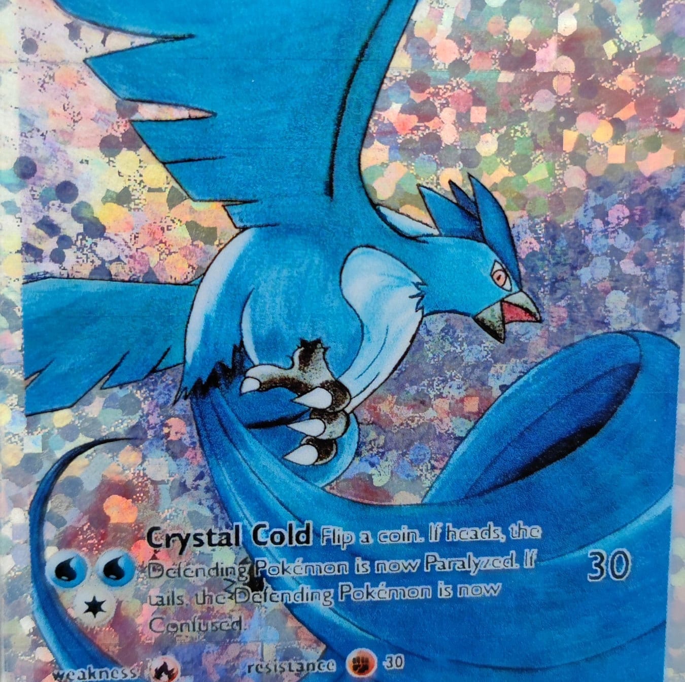 Articuno Full Art Custom Pokemon Card PROXY - Etsy