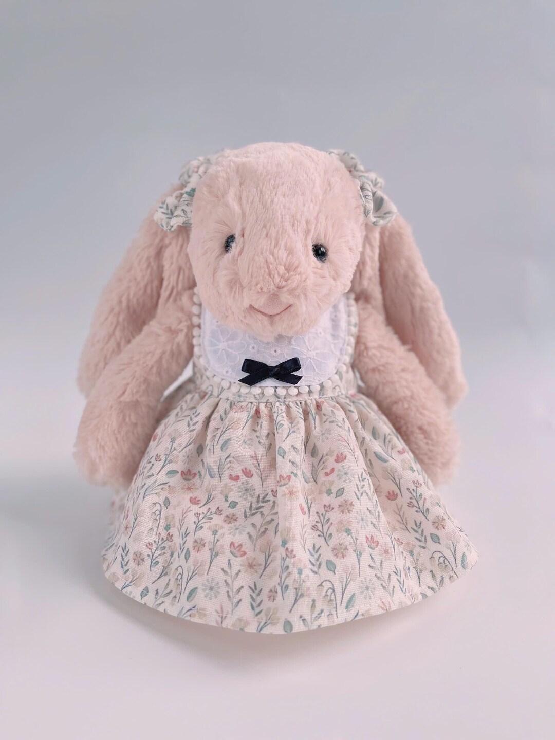 Handmade Floral Dress for Jellycat Bunnies, an Outfit That Will Make ...