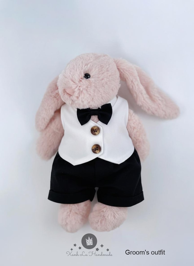 SUPPER HOT Bunny Jellycat Bride & Groom Costume, Wedding Decoration ...