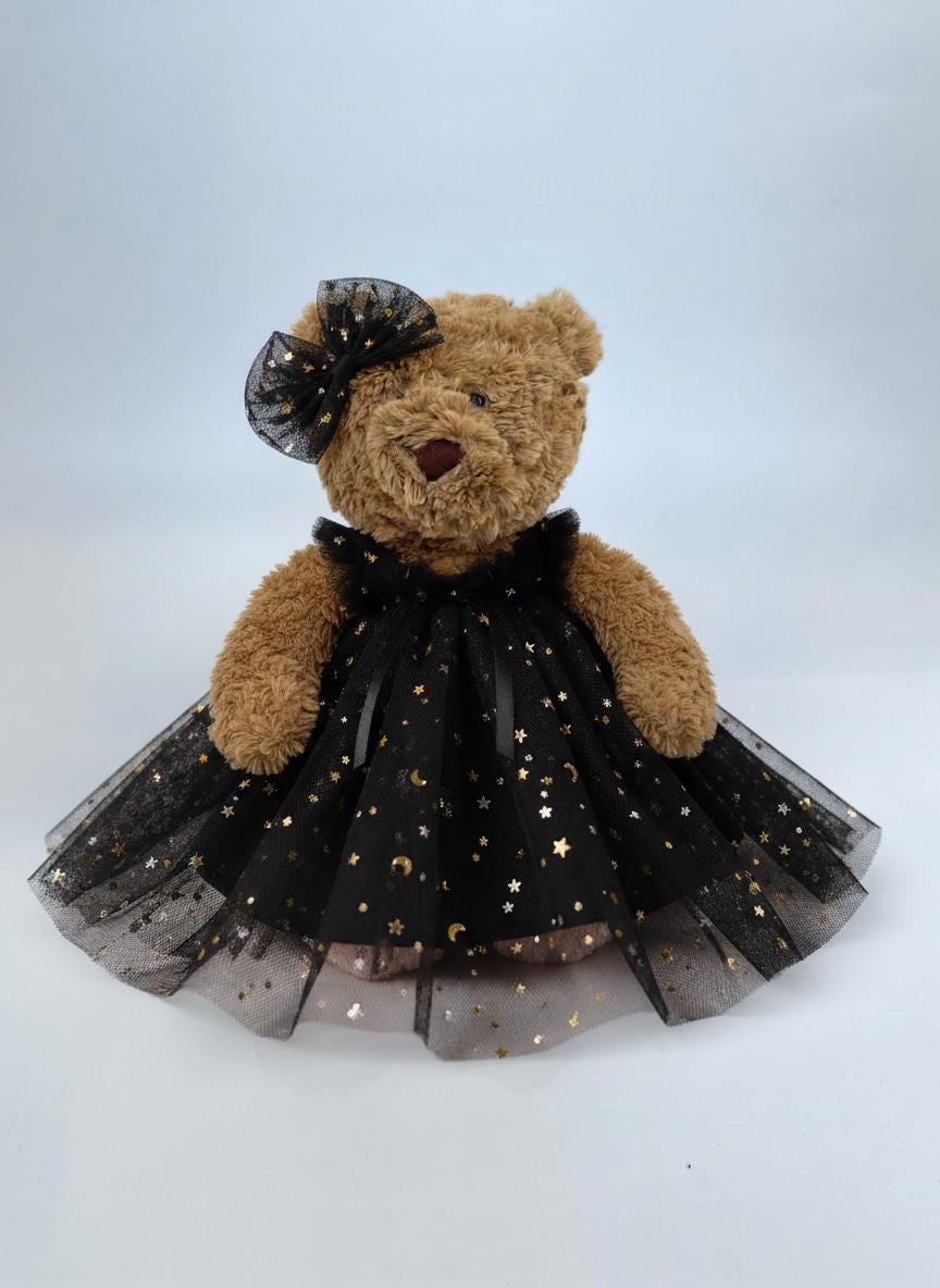 Fluffy Tutu Fabric Dress for Bartholomew, Colorful Design Outfits Small ...