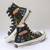 Embroidered Converse, Shark Embroidered Shoes, Hammerhead Shark ...