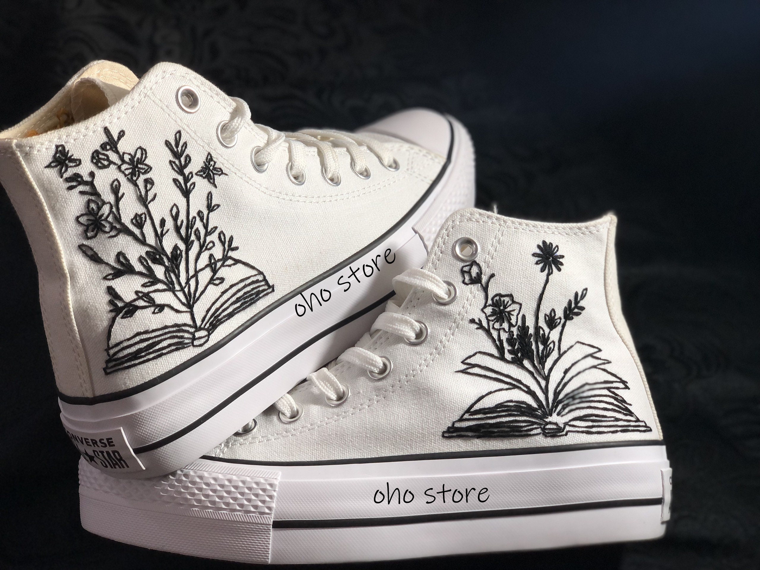Sharpie Drawings On Converse