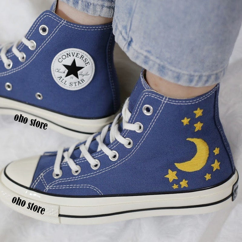 Galaxy Converse - Etsy