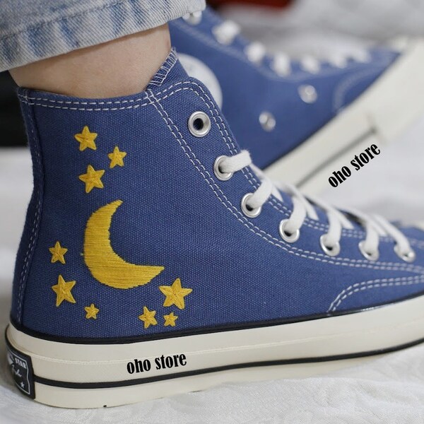 Galaxy Converse - Etsy