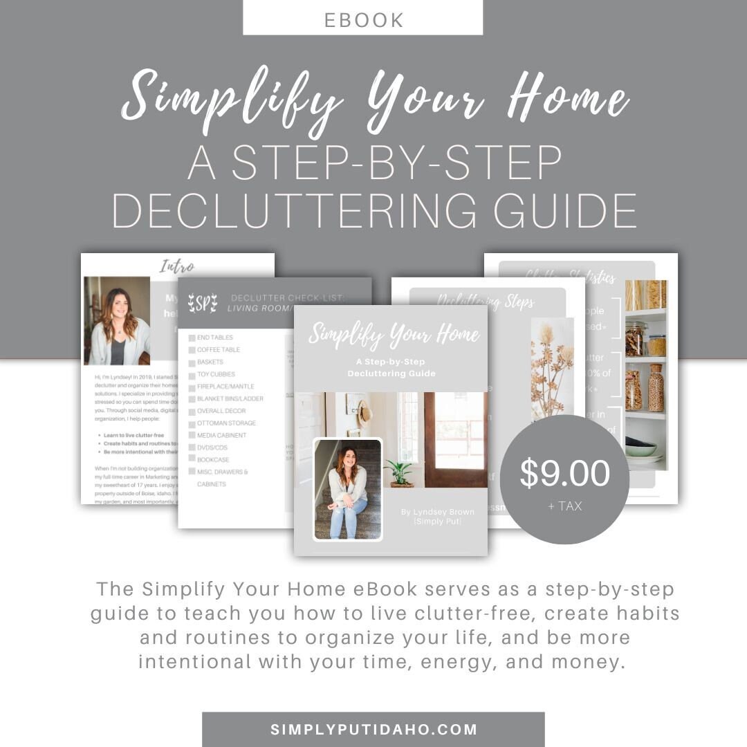 Simplify Your Home A Step-by-step Decluttering Guide: Ebook - Etsy