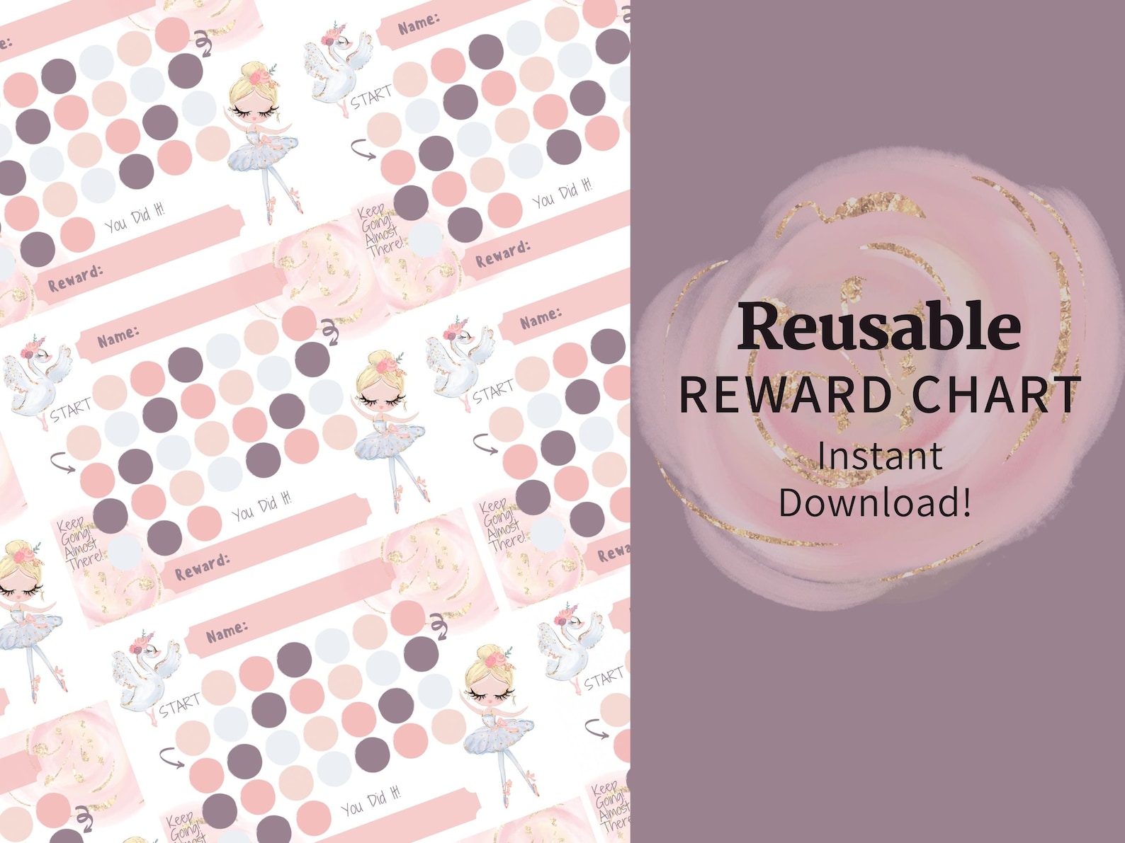 Reward Chart Reward Chart for Kids Reward Chart for Toddler Reward ...