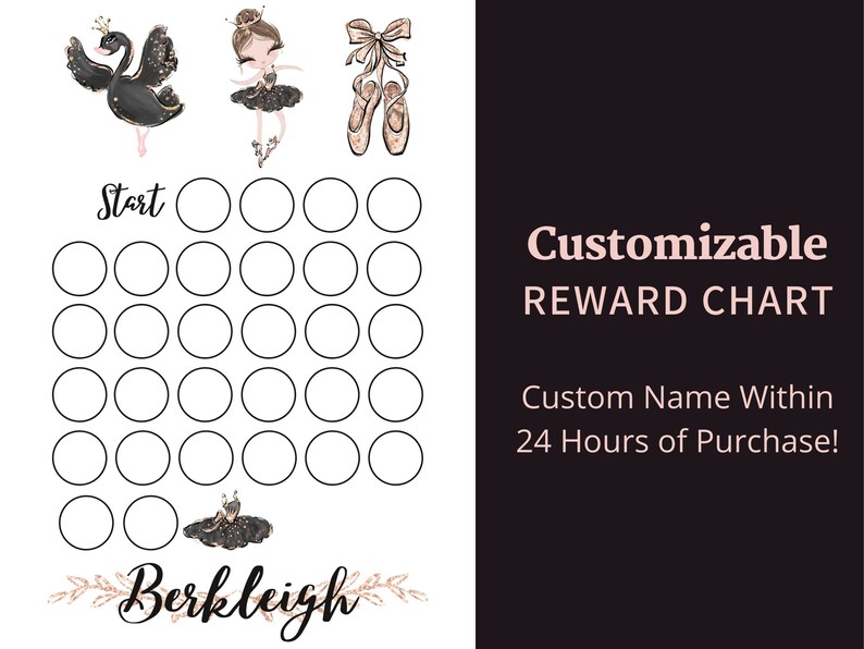 Reward Chart Reward Chart for Kids Reward Chart for Toddler Reward ...