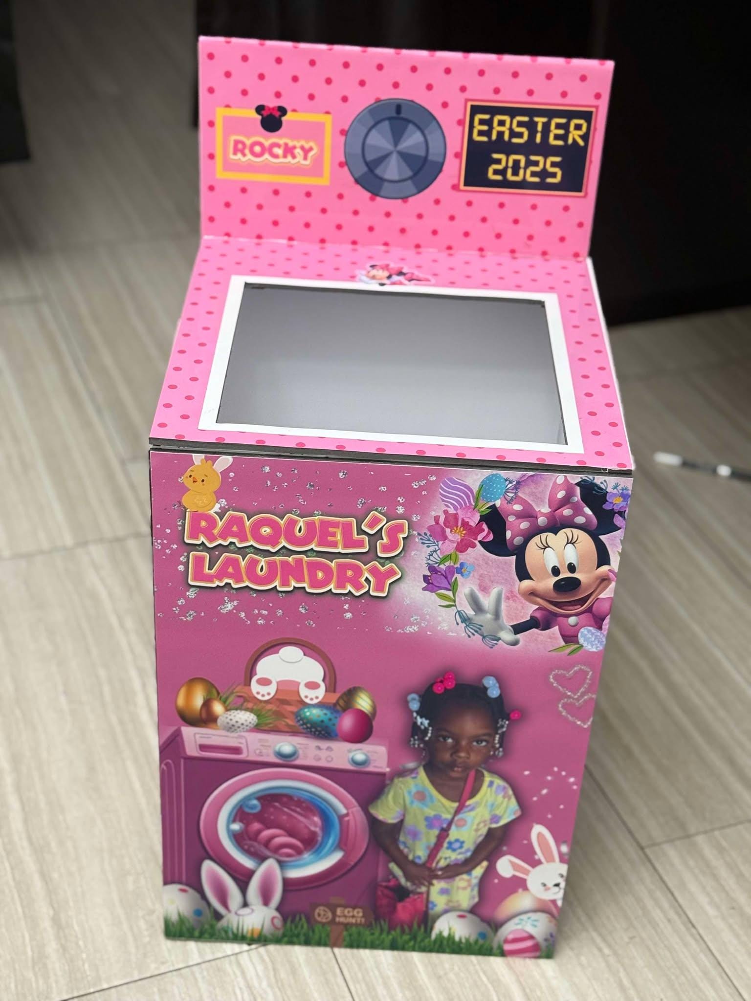 Washing Machine Easter Basket Template - Etsy