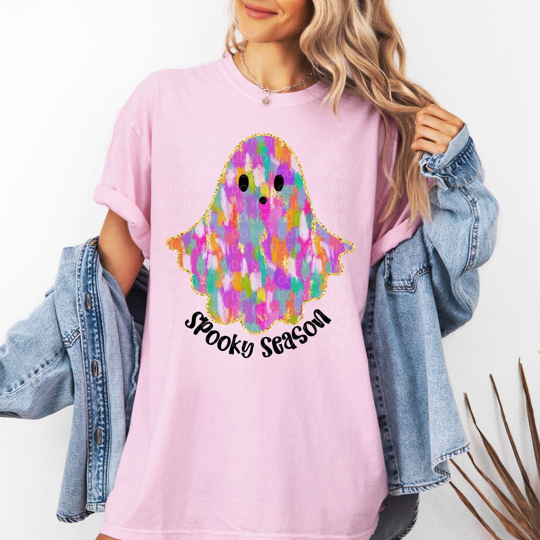 Water Color Brush Stroke Ghost, Spooky Season, Ghost, Halloween ...