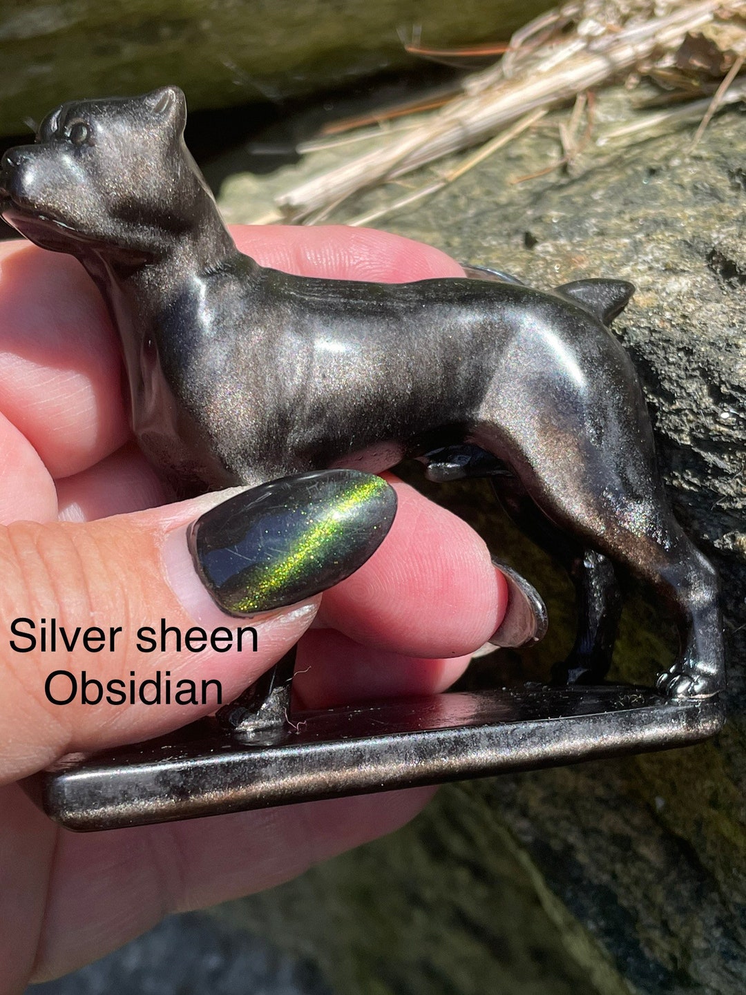 Custom Made, One of a Kind, Obsidian Cane Corso Carvings - Etsy