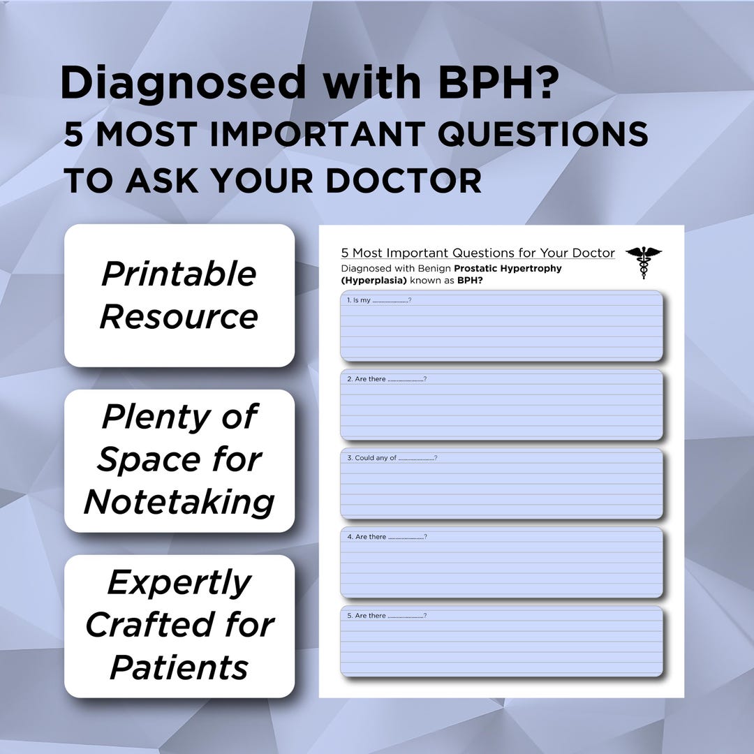 Benign Prostatic Hyperplasia: 5 Most Important Questions for Your ...