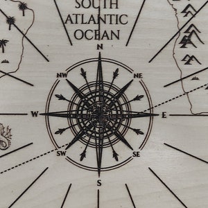 Old World Naval Map Laser Engraving Svg - Dxf - Eps - Pdf - Ai - Jpg ...