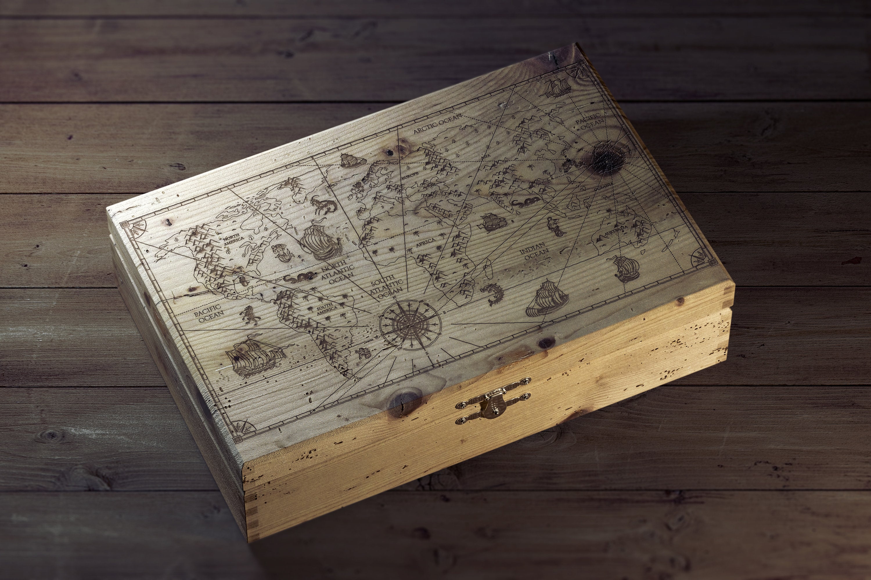 Old World Naval Map Laser Engraving Svg - Dxf - Eps - Pdf - Ai - Jpg ...