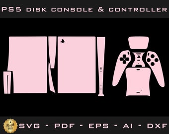 Ps5 Skin Template - Etsy Canada